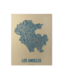 Los Angeles Neighborhood Map Poster – Neighborly
