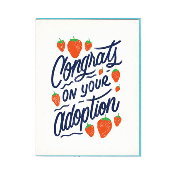 Congrats on Your Adoption New Baby Card – Neighborly