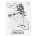 Chicago Craft Brewery Map 18" x 24" Poster – Neighborly