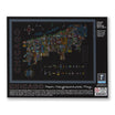 Chicago Neon Signs Neighborhood Map 1000 Piece Jigsaw Puzzle – Neighborly