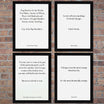 Chicago Nelson Algren Quote 9" x 12" Screen Print – Neighborly