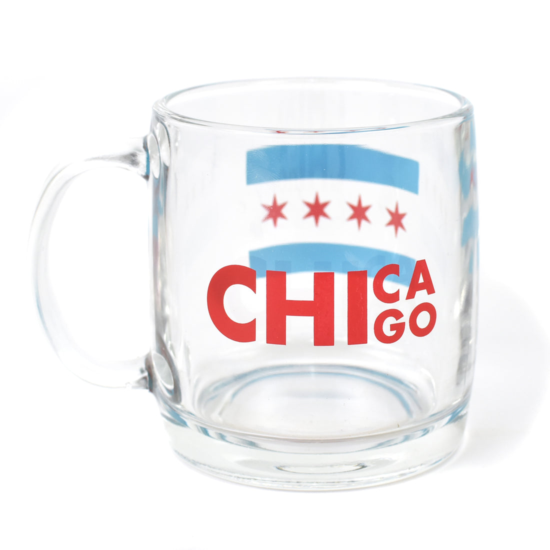 Chicago Flag Glass Mug – Neighborly
