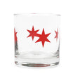 Chicago Flag Star 10 oz Rocks Glass – Neighborly