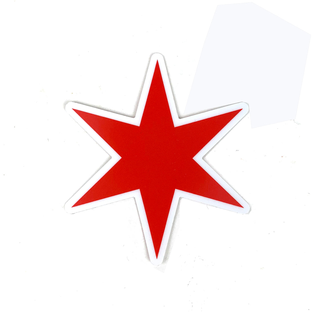Chicago Flag Star Sticker – Neighborly