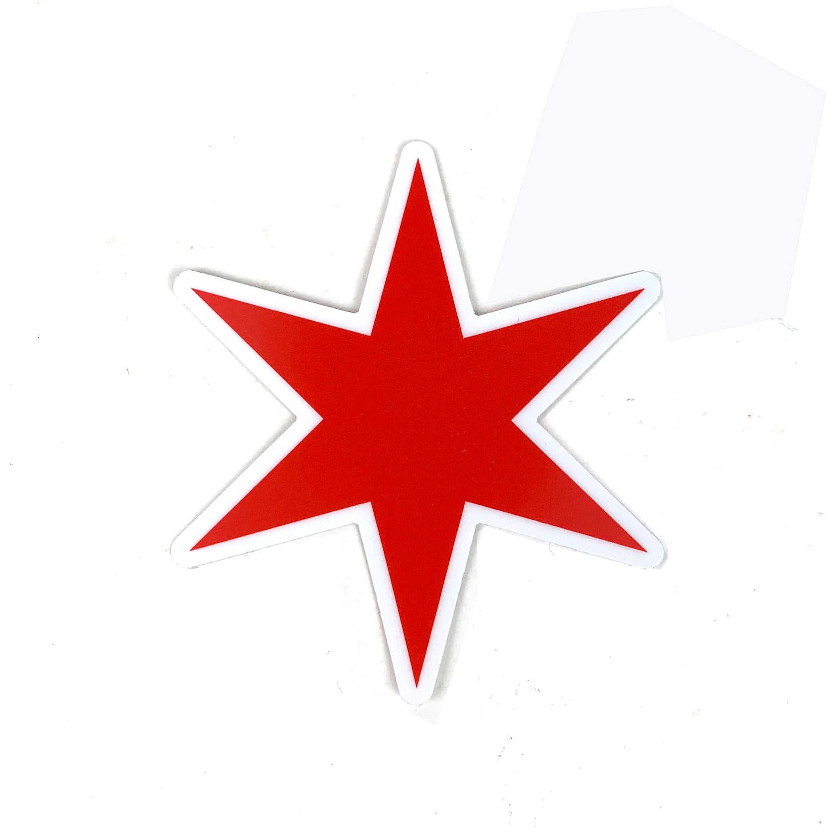 Chicago Flag Star Sticker – Neighborly