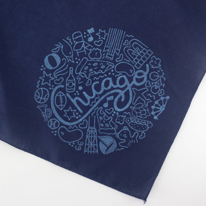 Chicago Things Dog Bandana – Neighborly