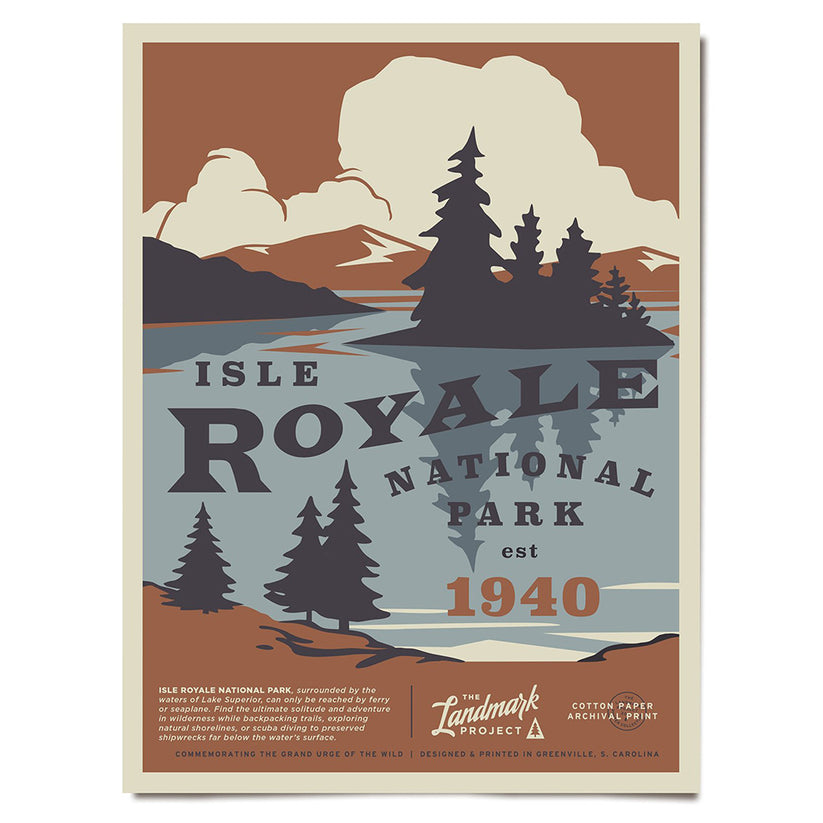 Isle Royale National Park Poster – Neighborly