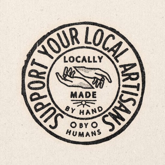 Support Your Local Artisans 11" x 11" Print – Neighborly